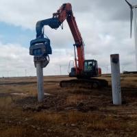 China High-Performance Steel Pile Driver: Rapid Vibro Hammer with Powerful Excitation Force for sale