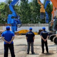 China High-Performance Steel Pile Driver: Rapid Vibro Hammer with Powerful Excitation Force for sale