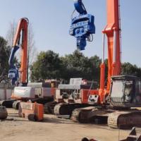 China PCF-300 Series Pile Hammer: 3500 RPM High-Frequency & Excavator-Mounted Vibro Hammer for sale