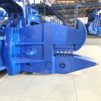 China 45-60T Hydraulic Pile Driver - 18m Max Pile Length & 485KN High Centrifugal Force for sale