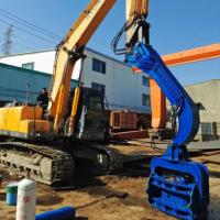 China 265 KN Force Hydraulic Pile Driver - 32 Mpa & High Accuracy for Multi-Pile Types for sale