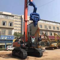 China 265 KN Force Hydraulic Pile Driver - 32 Mpa & High Accuracy for Multi-Pile Types for sale