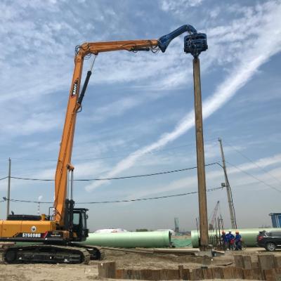 China High-Efficiency Hydraulic Pile Driver - Quick Running Speed & Variable Hydraulic System for sale