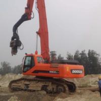 China High-Efficiency Hydraulic Pile Driver - Quick Running Speed & Variable Hydraulic System for sale
