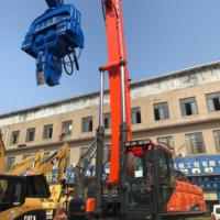 China High-Efficiency Hydraulic Pile Driver - Quick Running Speed & Variable Hydraulic System for sale