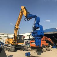 China Eco Friendly Hydraulic Static Pile Driver - 670kg Arm Weight & Multi-Pile Compatibilitya for sale