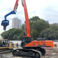 China 18M Impact Hammer Pile Driver - Hydraulic System, 3200rpm & Quick Conversion for sale