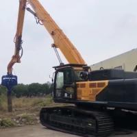 China Hydraulic Excavator Pile Driver - 470Kn Force, 3 Ton & Quick Conversion for sale