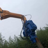 China Hydraulic Excavator Pile Driver - 470Kn Force, 3 Ton & Quick Conversion for sale