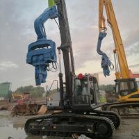 China High-Performance Pile Driver - Vibra 3300RPM, 18M Sheet Pile & Easy Maintenance for sale