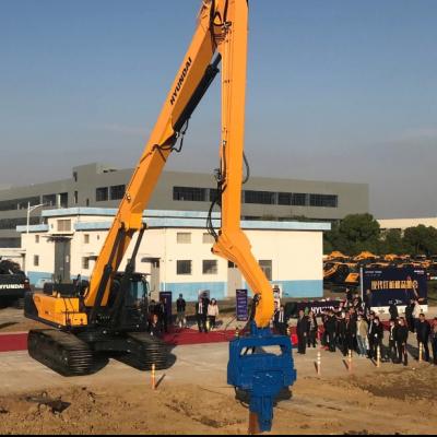 China 3200RPM High-Speed Excavator Mounted Pile Driver – 21M Sheet Pile Capacity for Construction for sale