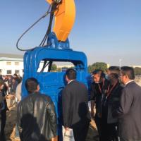 China 3200RPM High-Speed Excavator Mounted Pile Driver – 21M Sheet Pile Capacity for Construction for sale