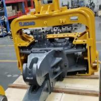 China 15m/Min High-Efficiency Pile Driver – Hydraulic Impact & Rubber Sheath for Guardrail for sale