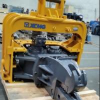 China 15m/Min High-Efficiency Pile Driver – Hydraulic Impact & Rubber Sheath for Guardrail for sale