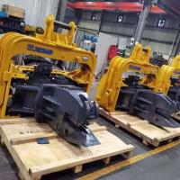 China Excavator-Mounted Vibro Pile Driver – Canal Side Piling & Steel/Cement Pile Focus for sale