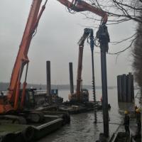 China 3200rpm High-Frequency Hydraulic Pile Driver – Offshore Use & Vibro Hammer Tech for sale