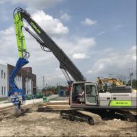 China CE Certified Hydraulic Vibro Hammer – 12m Depth & Excavator-Mounted for Sheet Pile for sale