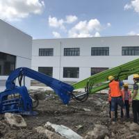 China CE Certified Hydraulic Vibro Hammer – 12m Depth & Excavator-Mounted for Sheet Pile for sale