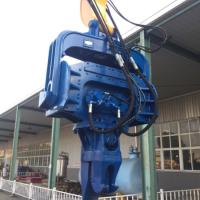 China Hydraulic CAT 320 Pile Driver – Yellow & Excavator-Mounted for Construction for sale