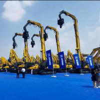 China Excavator-Mounted Hydraulic Pile Driver – 18m Max Length & Powerful Vibration for sale