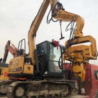China 10m Sheet Pile Driver – Excavator & Boat Mounted & Hydraulic Power for sale