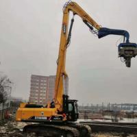 China Excavator Sheet Pile Driver – Jetties Water Driven & Hydraulic Power for sale