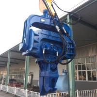 China High Precision Sheet Vibro Pile Driver - Amphibious Excavator Mounted Type for sale