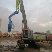 China Precise Electric Vibro Hammer - 21m Sheet Pile Driving Equipment for sale