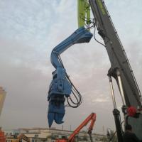 China Precise Electric Vibro Hammer - 21m Sheet Pile Driving Equipment for sale