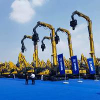 China Precise Electric Vibro Hammer - 21m Sheet Pile Driving Equipment for sale