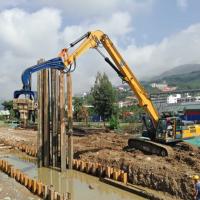 China Hydraulic Screw Pile Driver - Stable & Reliable For 18m Heavy Civilized Construction for sale