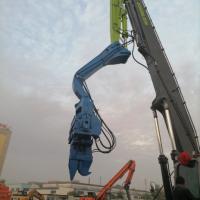 China 18m Quick Converting Sheet Pile Driver - Hammer-Driven For Efficient Piling for sale