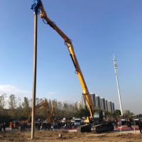 China 32Mpa Pressure Pile Driver | 15m Boat Type Water Driven Piling Machine for sale