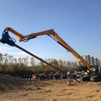 China 32Mpa Pressure Pile Driver | 15m Boat Type Water Driven Piling Machine for sale