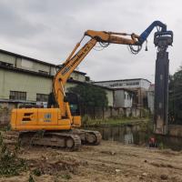 China 15m Hydraulic Pile Driver - Eco-Friendly Hammer For Foundation Construction for sale