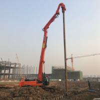 China Hydraulic Sheet Pile Hammer Driver - Excavator-Mounted & High-Efficiency For Construction for sale