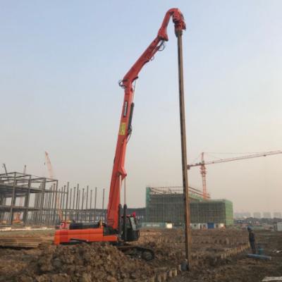 China Hydraulic Sheet Pile Hammer Driver - Excavator-Mounted & High-Efficiency For Construction for sale