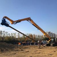 China Hydraulic Sheet Pile Hammer Driver - Excavator-Mounted & High-Efficiency For Construction for sale