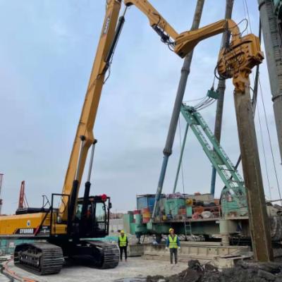 China 30Mpa Hydraulic Pile Driver - 8m Sheet Piling Work & Reliable Performance for sale