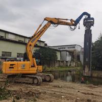 China 30Mpa Hydraulic Pile Driver - 8m Sheet Piling Work & Reliable Performance for sale