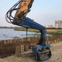 China 20T Excavator-Mounted Pile Driver - 10m Hydraulic Sheet & Reliable Quality for sale