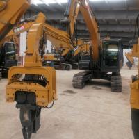 China 40-45 Ton Excavator Pile Driver | 32 Mpa Hydraulic & Low-Noise Vibrating for sale
