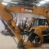 China 40-45 Ton Excavator Pile Driver | 32 Mpa Hydraulic & Low-Noise Vibrating for sale