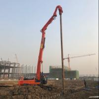 China 40-45 Ton Excavator Pile Driver | 32 Mpa Hydraulic & Low-Noise Vibrating for sale