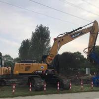 China 20-30 Ton Hydraulic Sheet Pile Driver - 10m Piling & 2800rpm High-Frequency Vibration for sale