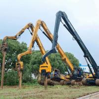 China Hydraulic Pile Driver - 3700kg Vibro Hammer, 24m Piling Capacity for sale