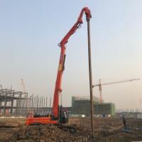 China Hydraulic Pile Driver - 3700kg Vibro Hammer, 24m Piling Capacity for sale