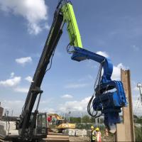 China Sheet Pile Driving Pile Driver - Vibro Hammer & 2500-2800rpm Vibration For Fast Construction for sale