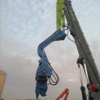 China Sheet Pile Driving Pile Driver - Vibro Hammer & 2500-2800rpm Vibration For Fast Construction for sale