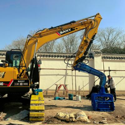 China Precision Sheet Pile Driver | 10m Accurate Driving & Multi-Soil Adaptability for sale